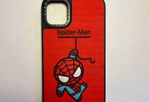 Чехол на iPhone 11 Spider-man Человек-паук