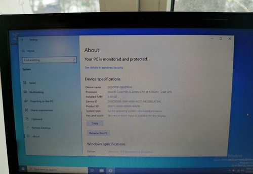 Ноутбук 14" Lenovo i5 4210U