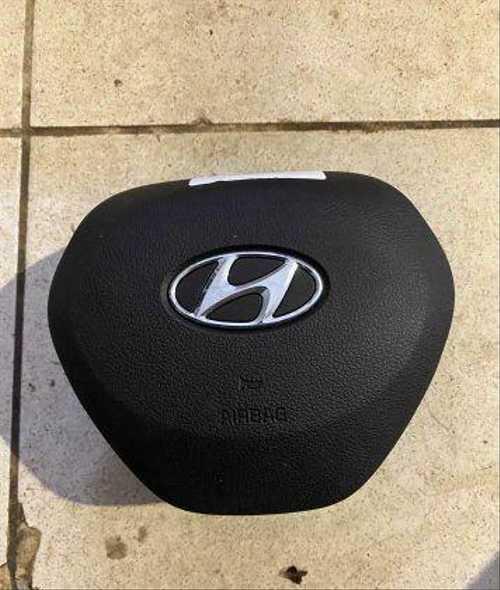 Подушка безопасности в руль Hyundai Santa Fe 4