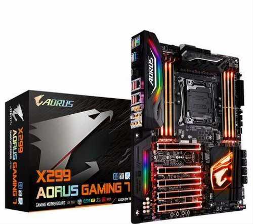 Материнка Gigabyte aorus gaming 7 Х-299