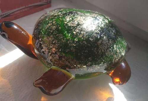 Черепаха муранское стекло