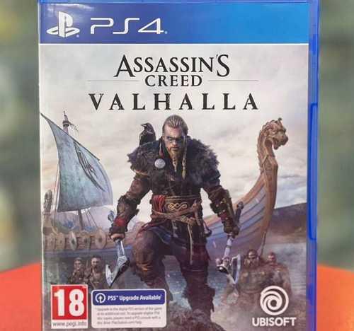 PS4 Assassins Creed Valhalla cusa-18535 Б/У (Полностью на русском языке)