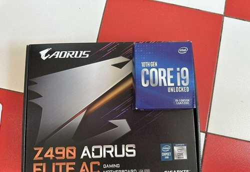 Igigabyte z490 aorus elite ac+16gb ddr4