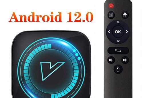 Smart tv приставка vontar 4/32 android 12 прошитая