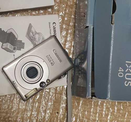 Фотоаппарат мыльница Canon Ixus 40 new ретро 4мп