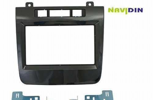 Рамка VW Touareg 2011-17 (7р/7рн) 2din (крепеж)