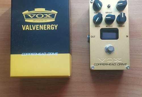 Ламповый Овердрайв vox ve-cd overdrive преамп