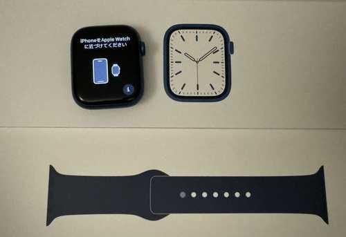 Apple Watch Series 7 45 мм Blue Sport Band
