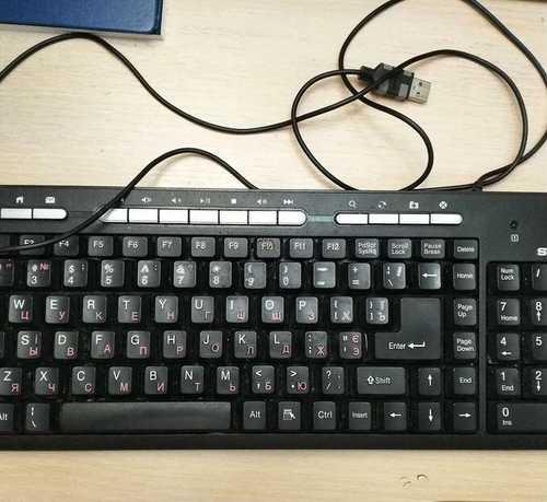 Компьютерная проводная клавиатура sven