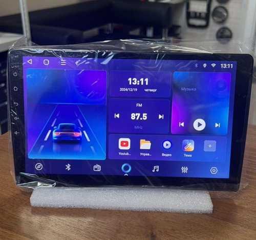 Магнитола 10" 3/32GB 8 ядер 4G CarPlay Android