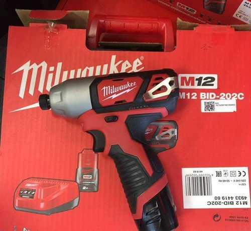 Винтоверт milwaukee m12