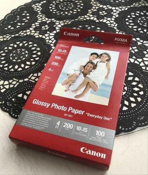 Фотобумага Canon Everyday Use GP-501, 10х15см.100л