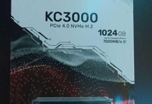 Ssd m2 kingston kc3000 1tb