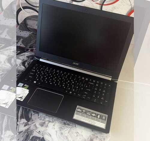 Ноутбук acer aspire 7 A715-71G-53R6