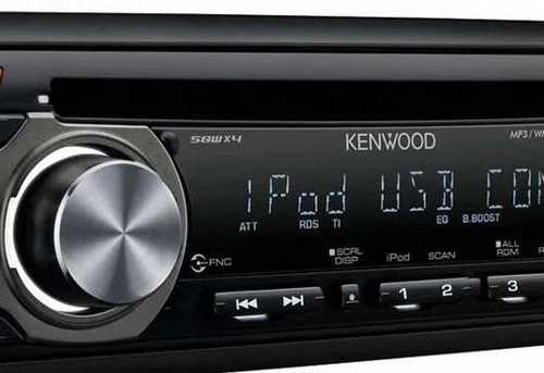 Магнитола Kenwood Bluetooth Aux Usb с Проверкой