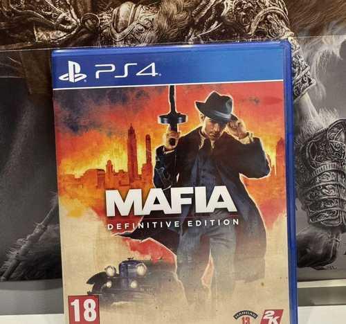 Диск mafia definitive edition для ps4