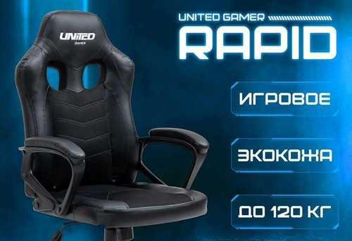 Кресло компьютерное United Gamer Rapid, Black