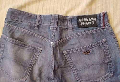 Джинсы armani jeans мужские размер w30