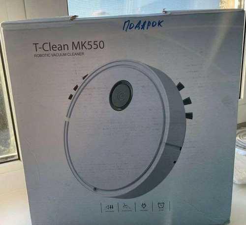 T-clean mk550 робот пылесос новый