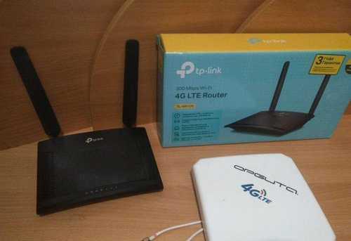 WAN LAN SIM 4G Роутер с сим-картой TP-Link MR100