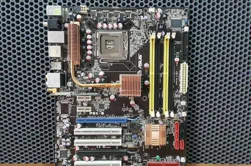 Мат плата S775 Asus P5K-E (Intel P35)(DDR2)(деф)