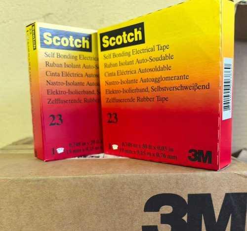 Лента 3M Scotch 23 (19мм х9.15м)