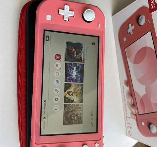 Nintendo switch lite не прошитая