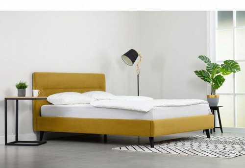 Кровать Пайл 160 Velvet Yellow