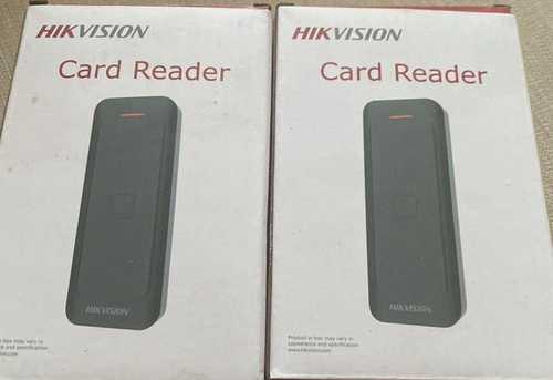 Считыватель Mifare карт Hikvision DS-K1802M