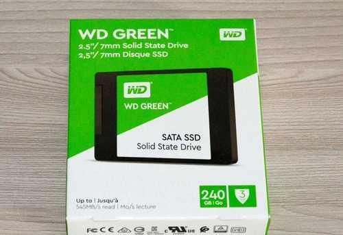 WD Green 240 гб SATA SSD новый