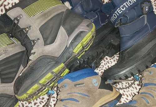 Пакет обуви 34-35 размер, зима и демисезонные