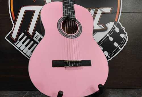 Классическая Гитара Розовая
