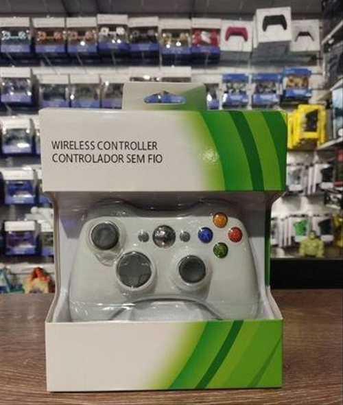 Новый беспроводной Джойстик Xbox 360 White V2