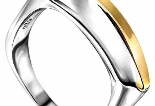Новое кольцо Eilat серебро с золотом