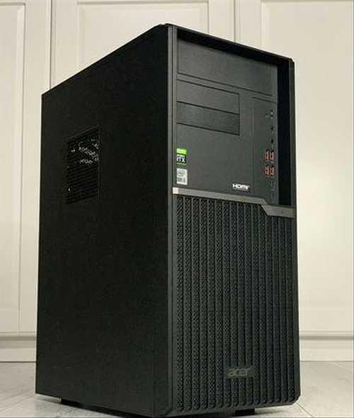 Игровой пк i5 10400, 8gb, ssd NVMe 256gb