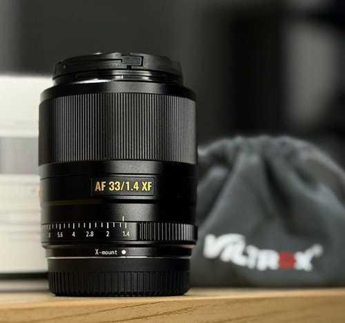 Viltrox AF 33mm f/1.4 XF Fujifilm X (как новый)