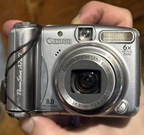 Canon Powershot a720 is