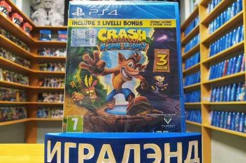 Crash bandicoot N.sane trilogy (PS4) новый