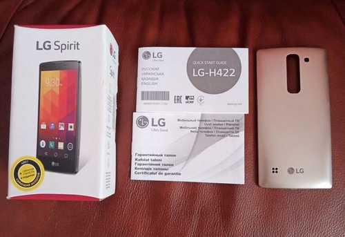 Телефон LG Spirit - сменная задняя панель(крышка)