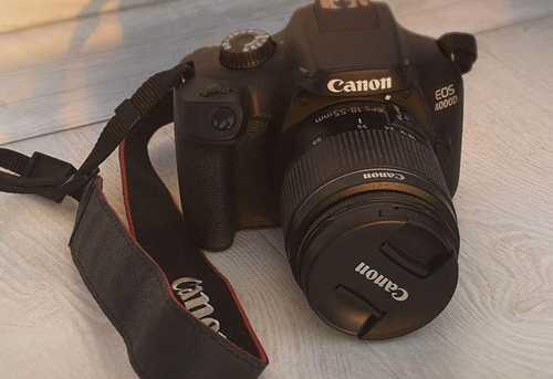 Зеркальный фотоаппарат Canon EOS 4000D 18-55mmIII