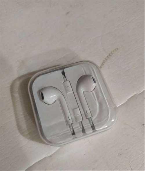 Наушники гарнитура apple earpods 3.5 мм