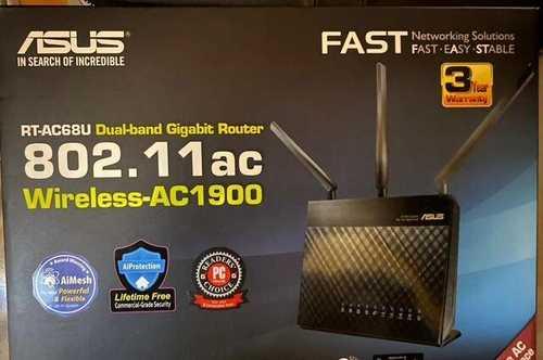 Продаётся Wi-Fi роутер asus RT-AC68U