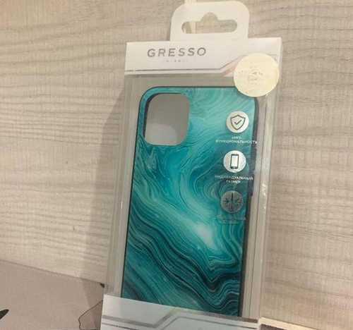 Чехол на iPhone 12 mini Gresso Atmospehere (Green)