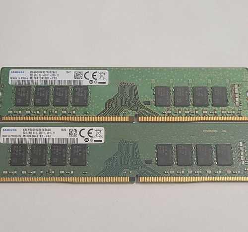 Оперативная память ddr4 8gb Samsung