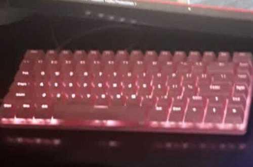Механическая клавиатура ajazz ak33 pink