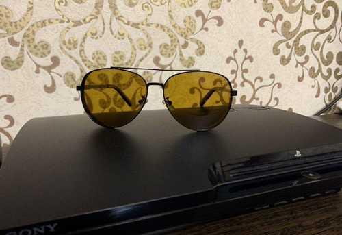 Солнцезащитные очки мужские авиаторы (новые)