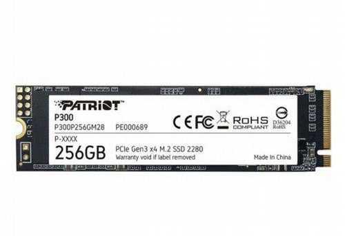 SSD накопитель Patriot P300 256 гб, M.2, P300P256G