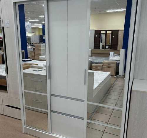 Шкаф купе Агата 1,6м