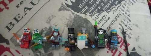 Lego ninjago minifigures