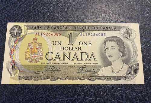 Банкнота Канада 1 доллар 1973 UNC